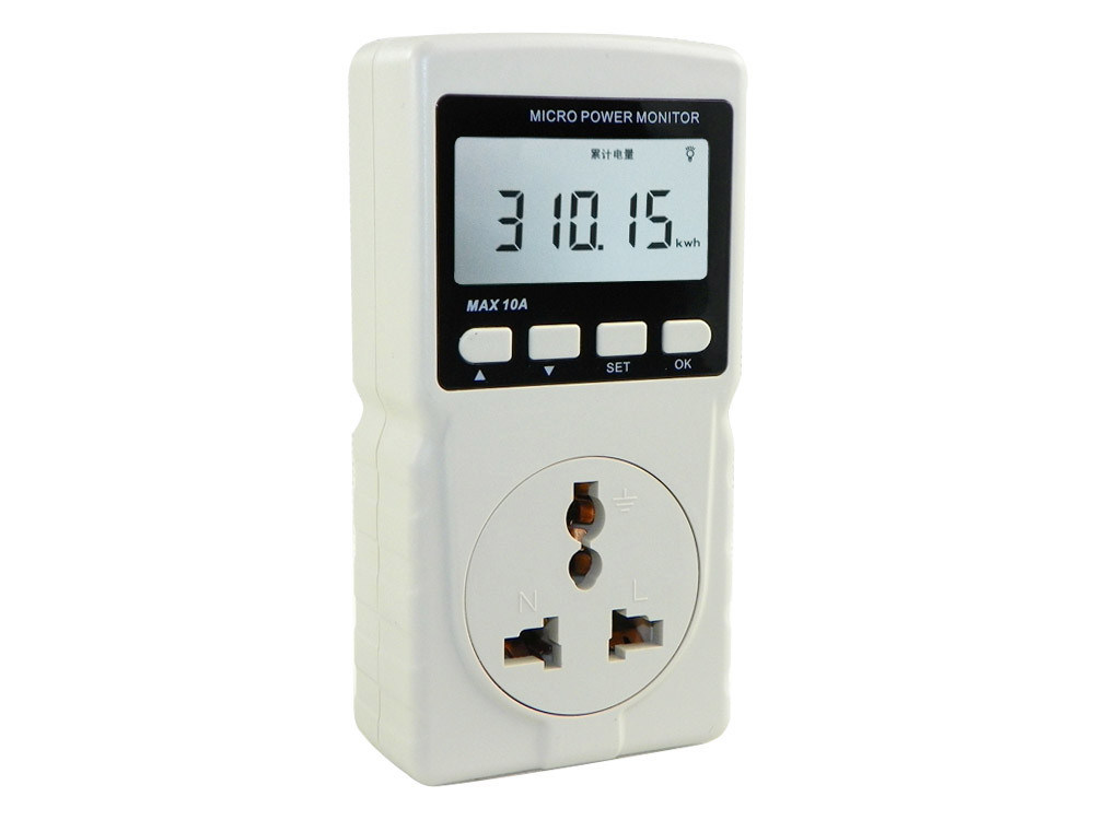 GM86 Digital LCD Micro Power Meter Analyzer Monitor Tester Measuring ...