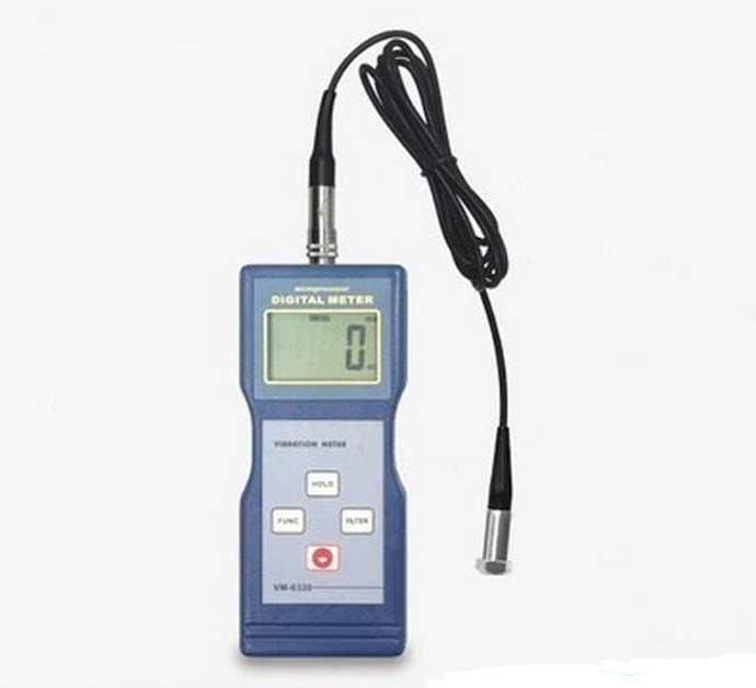 VM-6320 LCD Display Handheld Digital Vibration Meter Imbalance and ...