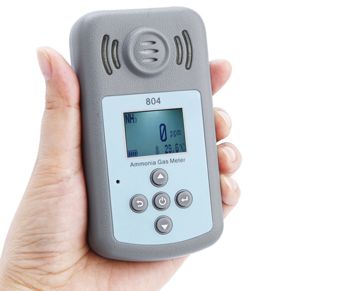 KXL-804 LCD Display Ammonia Gas Detector NH3 Meter Alarm Value Settable Gas Concentration Analyzer