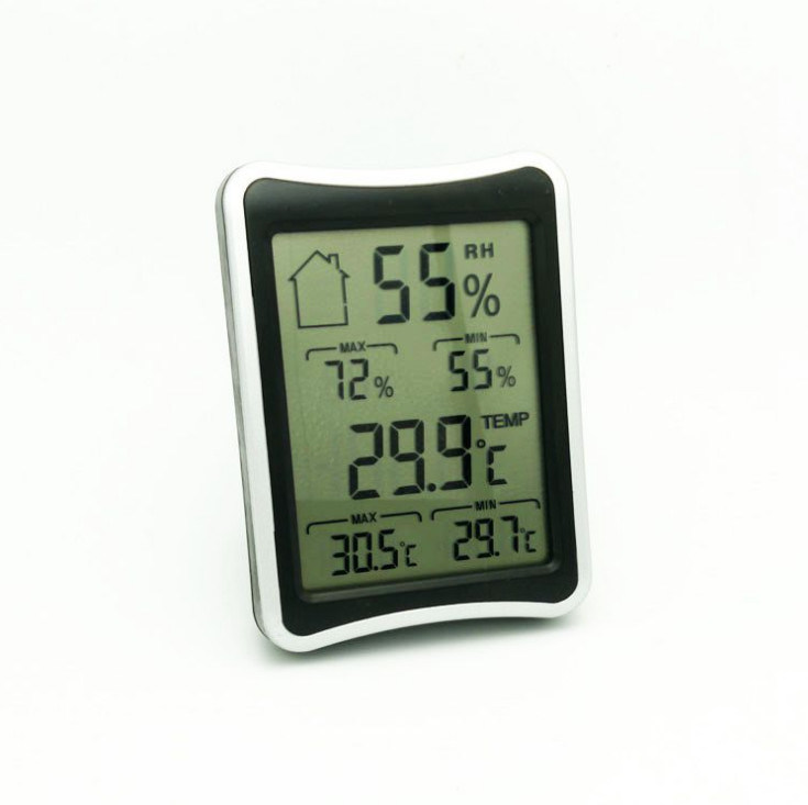 DTH-113 LCD Display-10-50℃ Digital Max Min Indoor Hygrometer ...