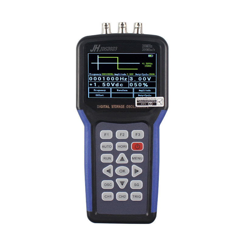 JDS2023 100-240V 1-Channel 20MHz 200MSa/S TFT LCD Display Handheld ...