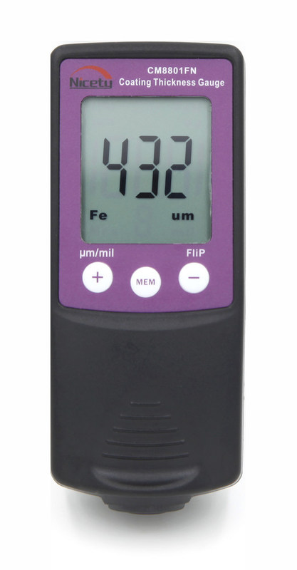 CM8801FN Handheld Digital Coating Thickness Gauge Paint Feeler Gauge ...