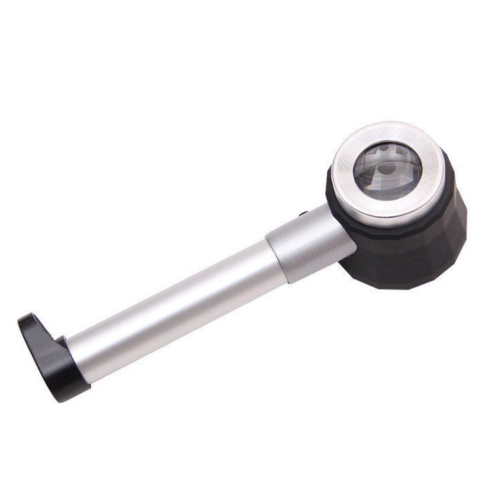 10X Handheld LED Magnifier Quality Optical Glass Magnifying Glass with ...