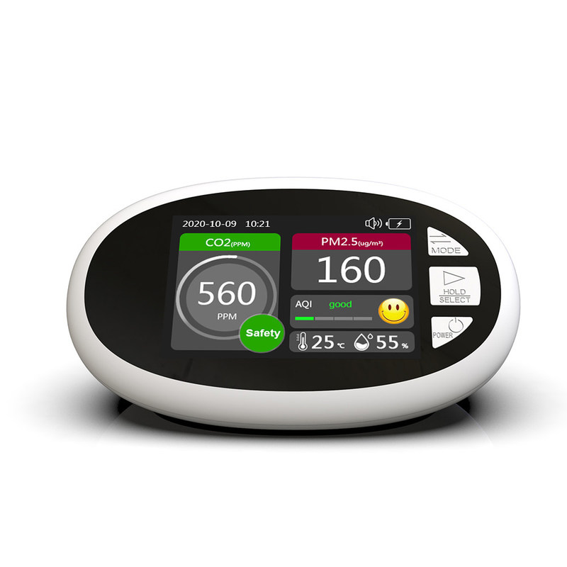 DM125C CO2 Meter Detector PM2.5 PM1.0 PM10 Air Quality Index AQI ...