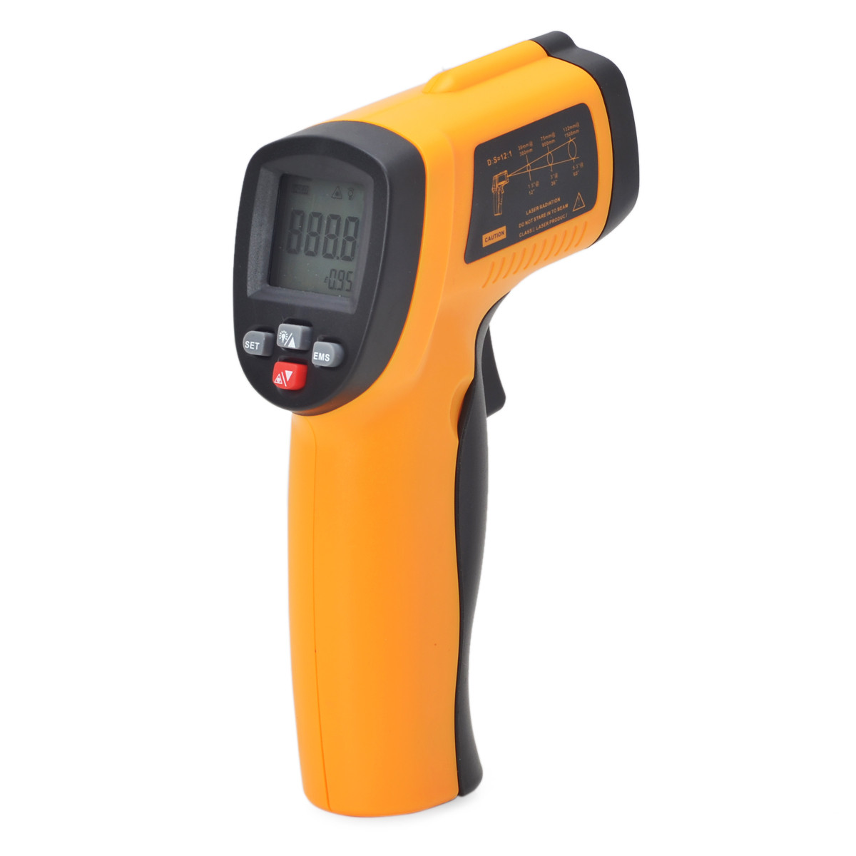 GM550E Non Contact Portable -50°C to 550°C 12:1 Industrial Infrared ...
