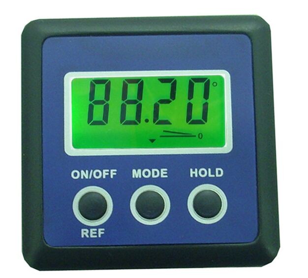 DL134 4x90 Degree Range Mini Digital Protractor Square Level Meter ...