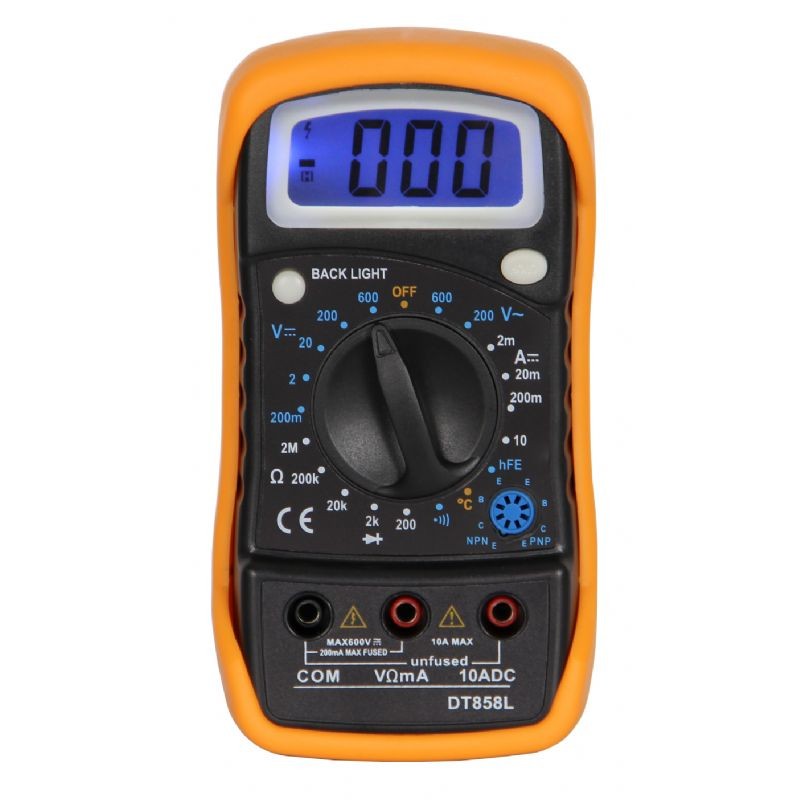 DT858L Small Multimeter with Backlight