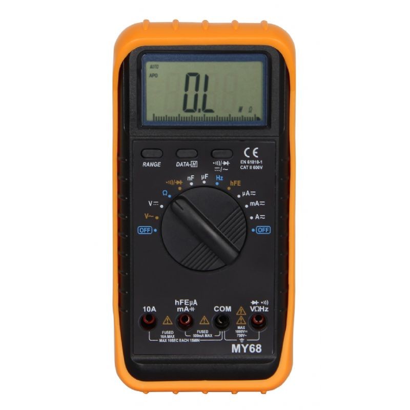 MY68 (CE) Large LCD Screen Digital Multimeter