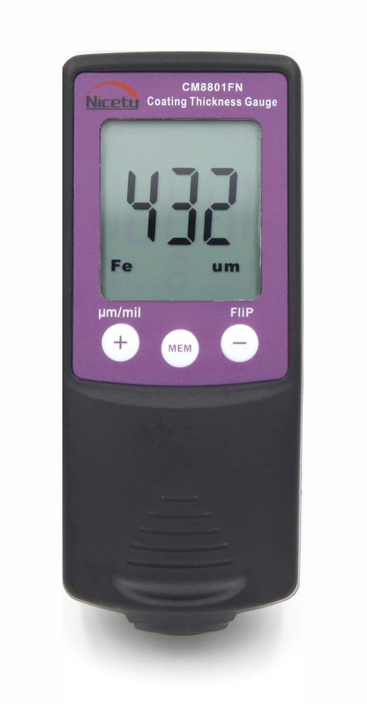 CM8801FN Handheld Digital Coating Thickness Gauge Paint Feeler Gauge ...